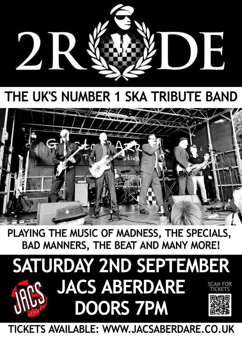 Buy tickets – 2 Rude (Ska Covers Band) – JACS ABERDARE