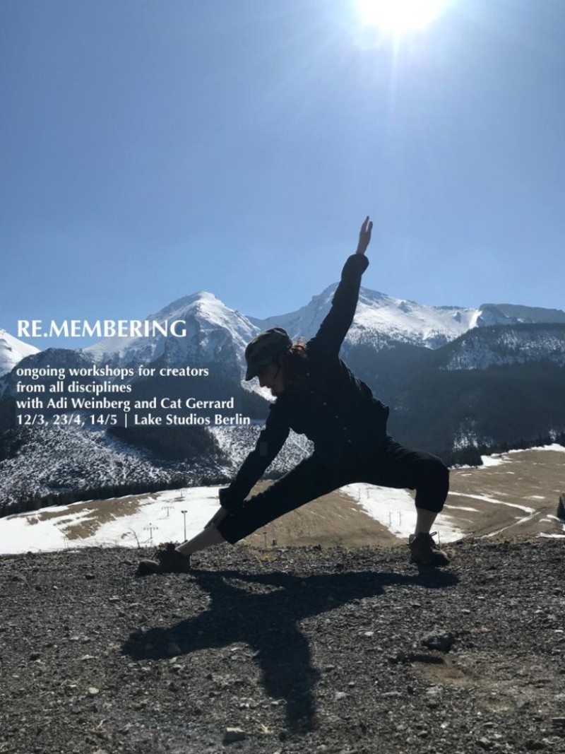 Book your spot here – RE.MEMBERING - an ongoing practice for creators ...