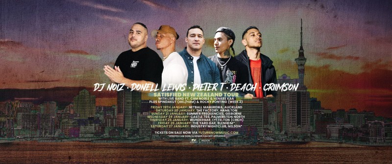 BUY TICKETS – DJ NOIZ, DONELL LEWIS, PIETER T, DEACH, CRIIMSON live in ...