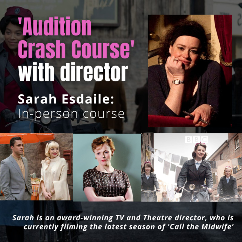 BOOK NOW! – Audition 2 Day Crash Course with Sarah Esdaile – GoHub ...