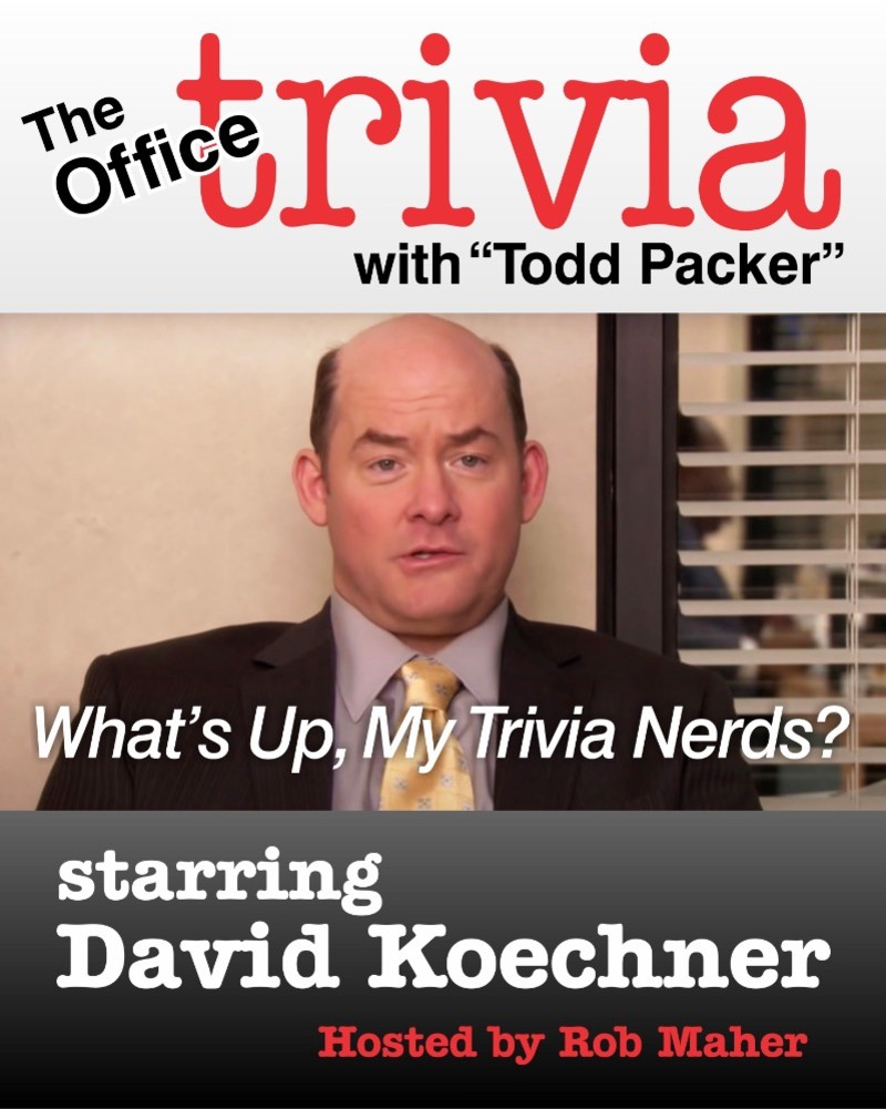 Buy tickets – THE OFFICE TRIVIA with “Todd Packer” with Q&A and Meet ...