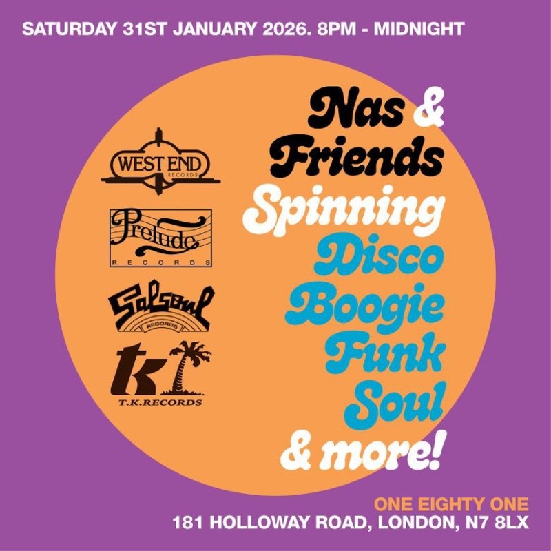Select tickets – Nas & Friends – One Eighty One