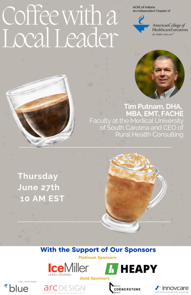 Select tickets – Coffee with a Local Leader: Tim Putnam – Zoom