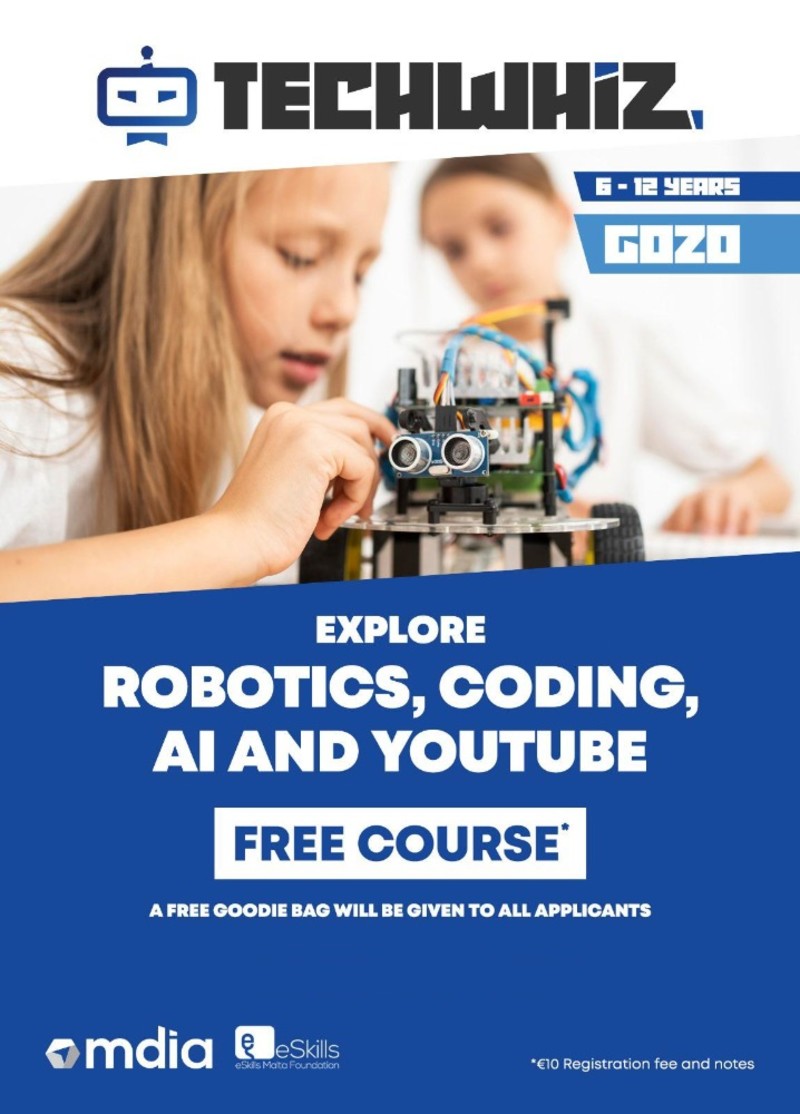 Click to Book for Tech Whiz Age 8 to 9 Years – Tech Whiz 2025 Age 8 to 9 Years – Gozo College ...
