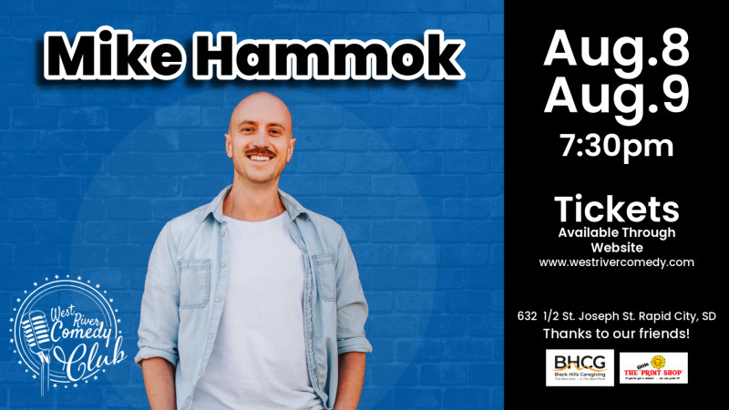 Buy tickets – Mike Hammock (8/8, 8/9) – West River Comedy Club