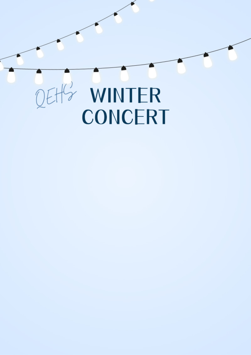 Buy tickets – QEHS Winter Concert – Winter Gardens, Queen Elizabeth ...
