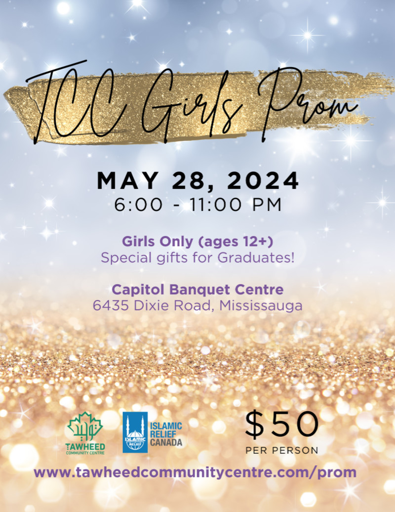 Buy tickets – TCC Prom 2024 – Capitol Banquet Centre