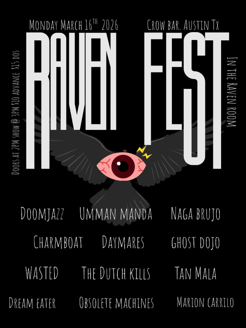 Buy tickets – Raven Fest 26 – CROW BAR (THE RAVEN ROOM)