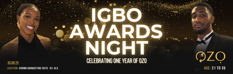 Buy tickets – The Igbo Awards: Celebrating One Year of Ozo Sports Club ...