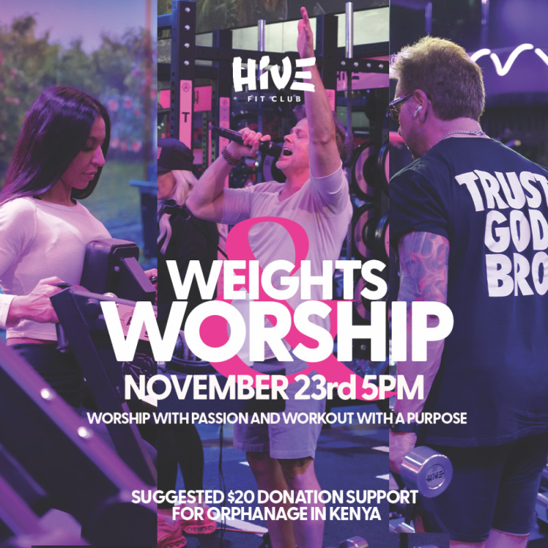 Select tickets – Weights & Worship – Hive Fit Club
