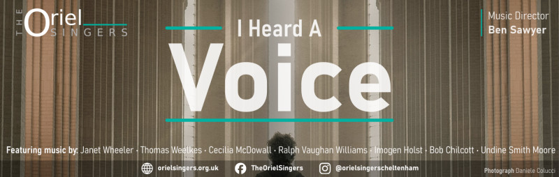 Buy tickets – I Heard a Voice: Oriel Singers Spring Concert – Bethesda ...