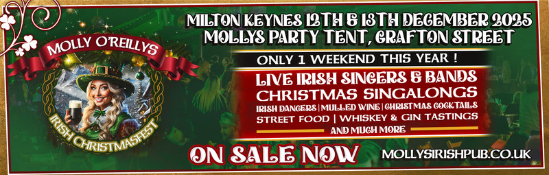 Buy tickets – Mollys Irish Christmas Fest - Milton Keynes – Grafton Street